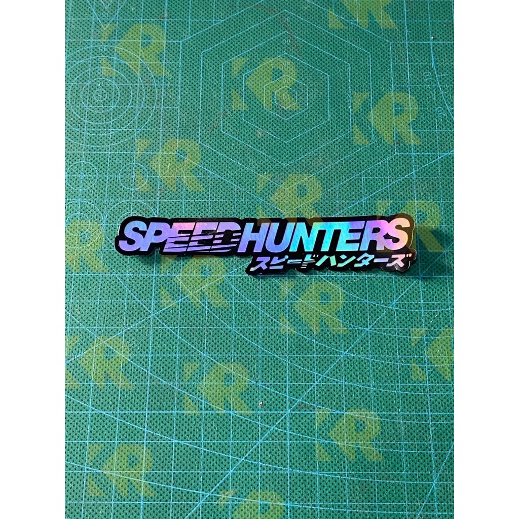 Jual Stiker SPEEDHUNTERS Hologram sticker racing speedhunter | KR ...