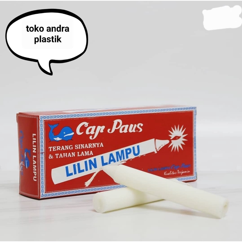 Jual LILIN LAMPU PUTIH MEREK PAUS @8pcs | Shopee Indonesia