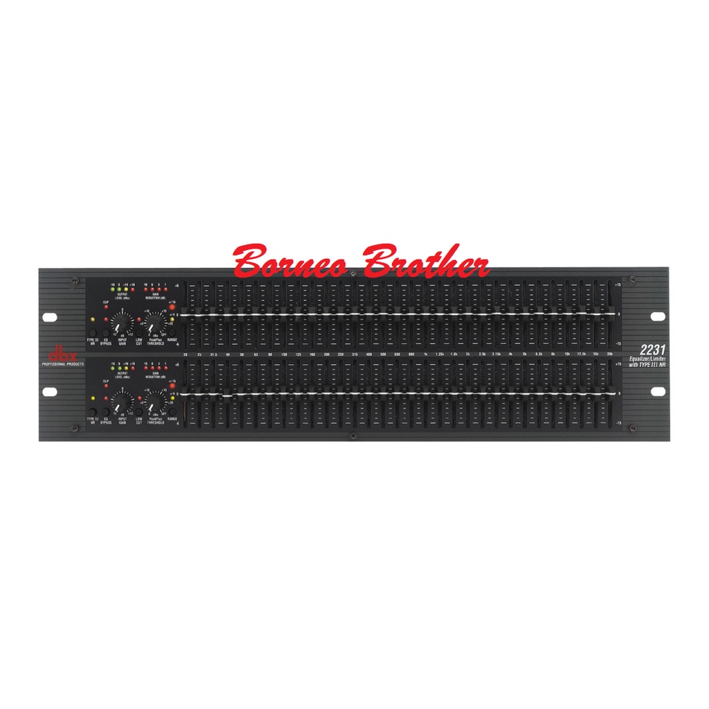 Jual DBX 2231 Original Equalizer 2 x 31 Band w Noise Reduction dan Limiter | Shopee Indonesia
