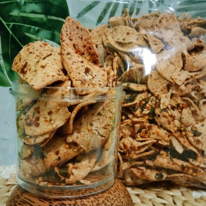 Jual BASRENG CIKRUH PEDAS DAUN JERUK 500gr / STICK BASRENG CIKRUH ...
