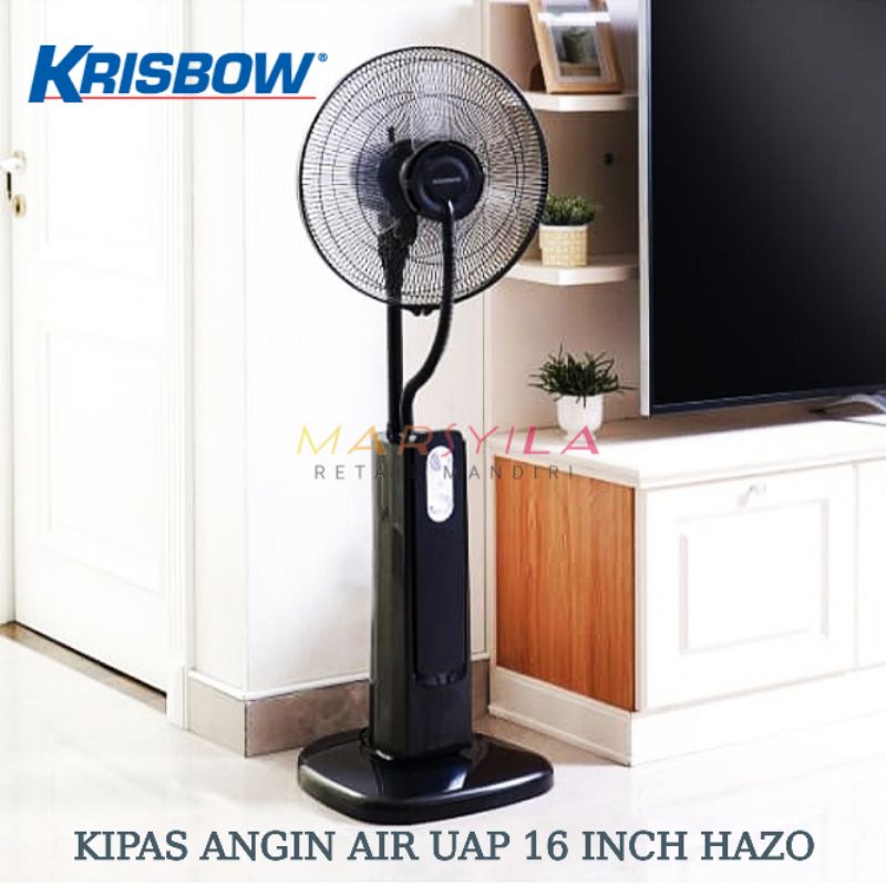 Jual KRISBOW KIPAS ANGIN AIR UAP EMBUN 16 INCH HAZO | Shopee Indonesia