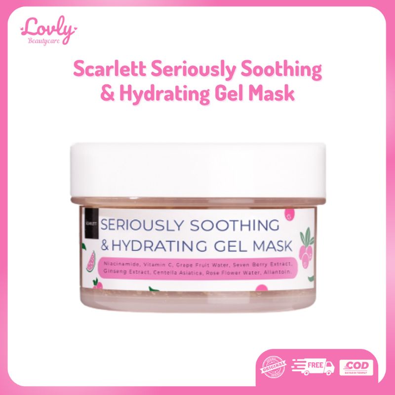 Jual SCARLETT Whitening Herbalism Mugwort Mask | SCARLET Whitening ...