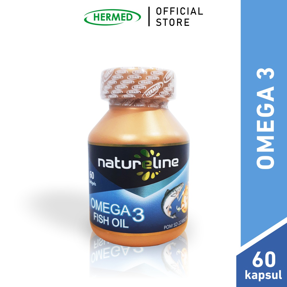 Jual NATURELINE OMEGA 3 FISH OIL | Shopee Indonesia