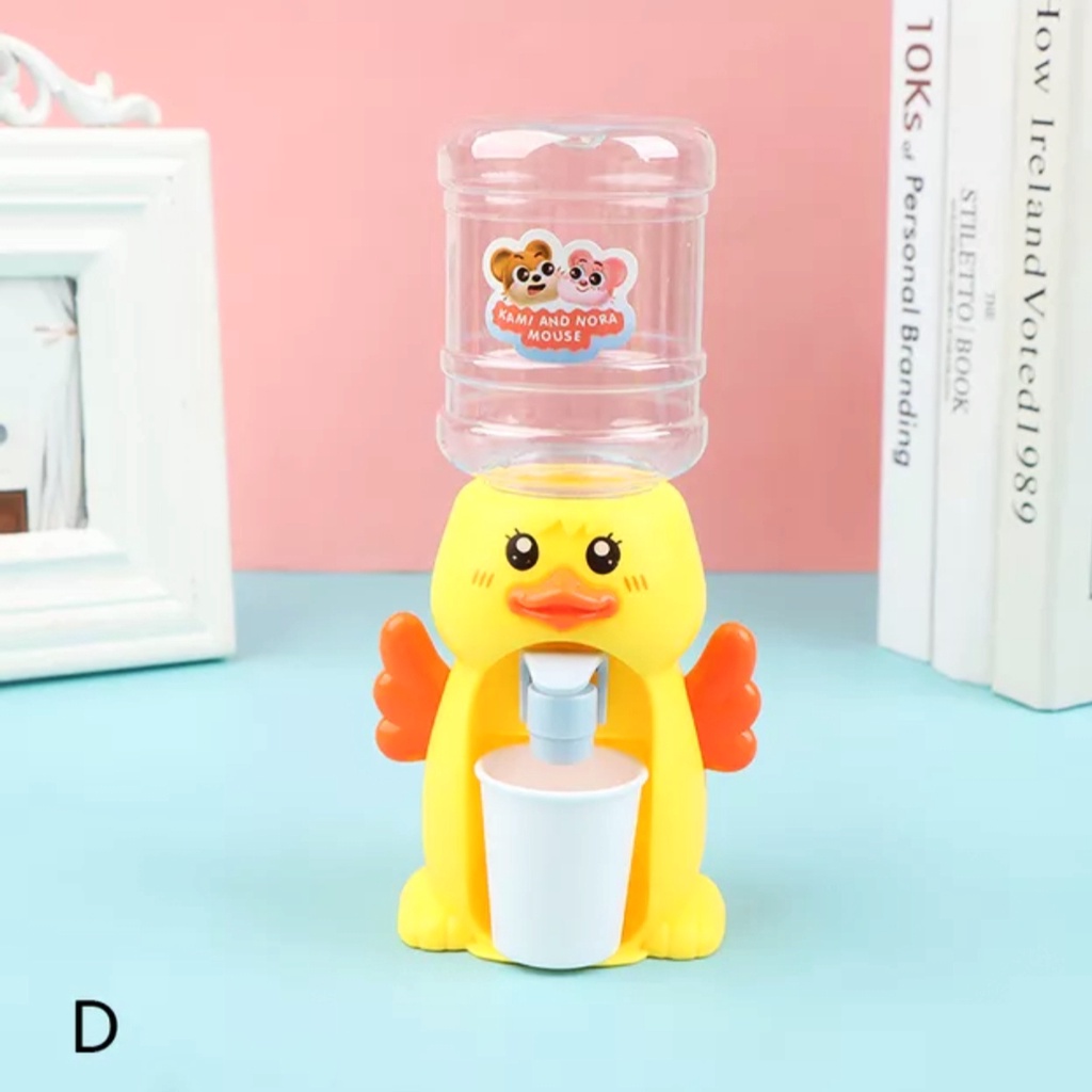 Jual OS Dispenser Mini Galon Portable Anak Air Minum Karakter Kodok ...