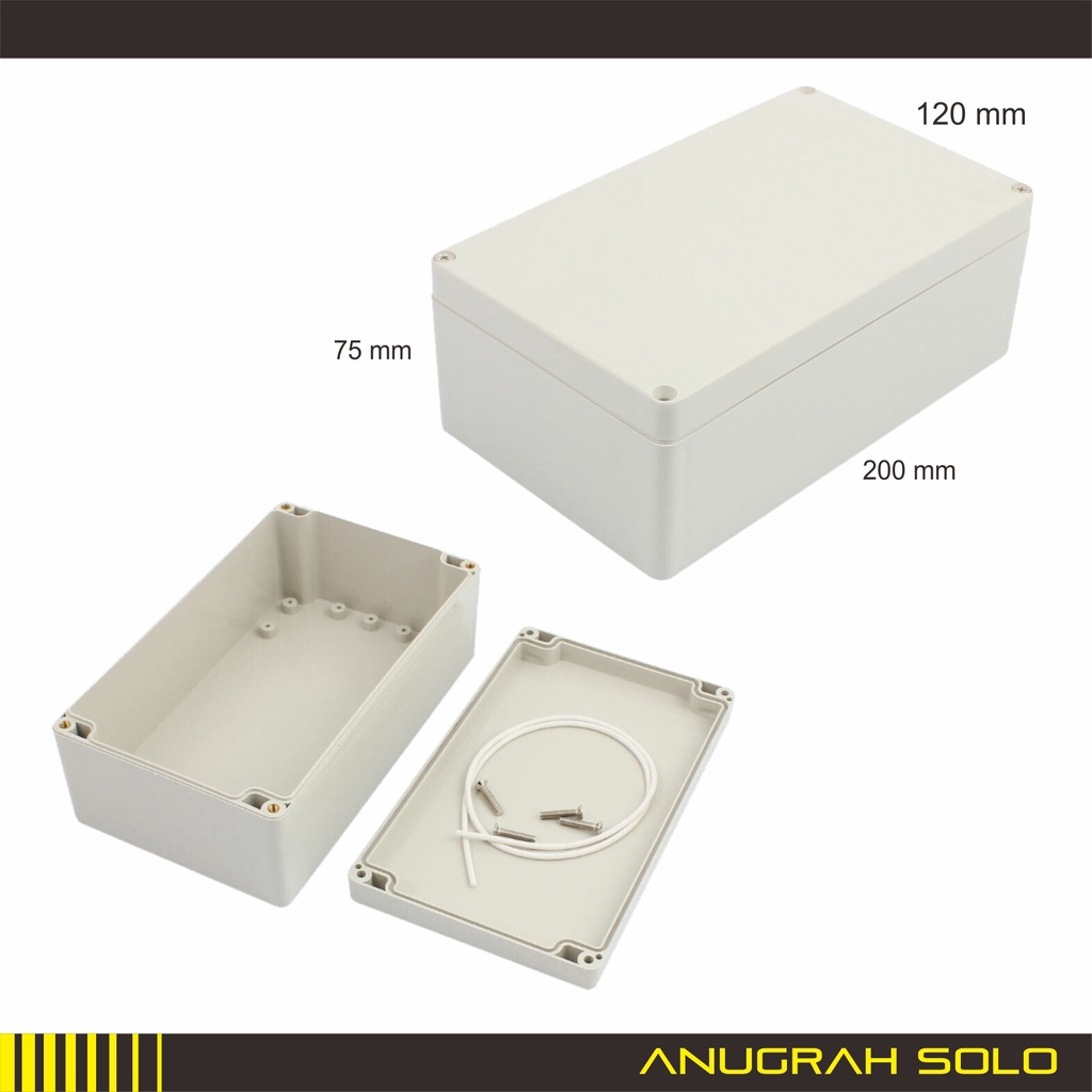 Jual Box Plastik Plastic Case Junction Box Box Plastic Box ABS ...