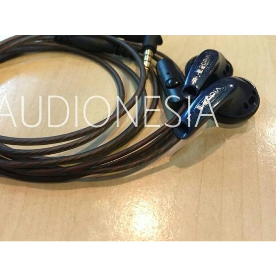 Jual Earbud Vido Recable - Grey Copper with Mic recab reter cable kabel ...