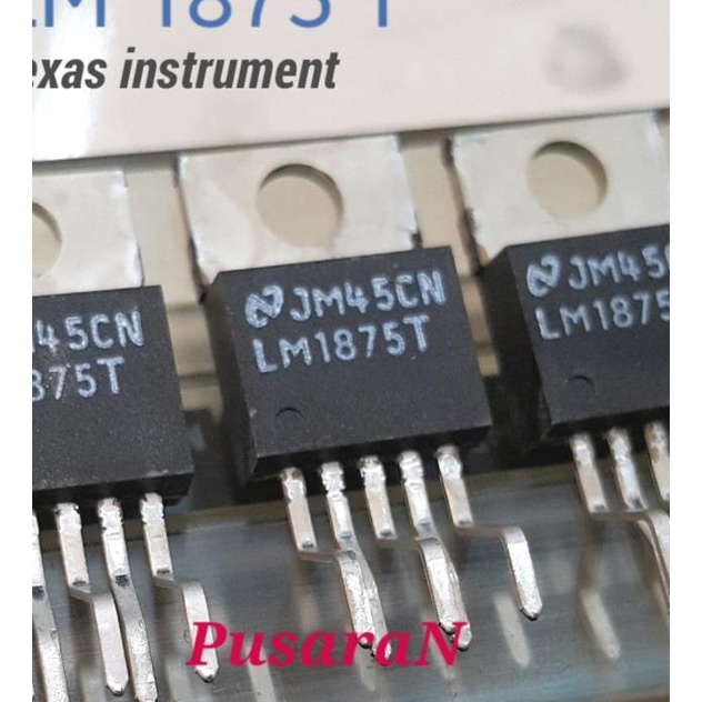 Jual IC LM1875T - TDA 1875 - 20W Hifi Audio Power Amplifier (NS) | Shopee Indonesia