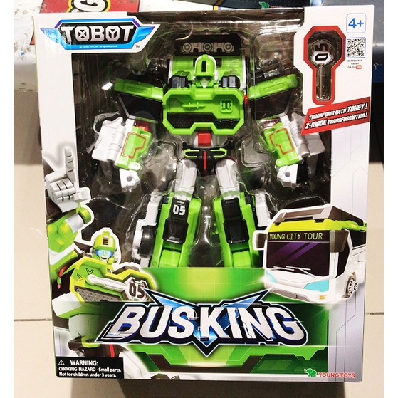 Jual Sale: Tobot Bus King 2-Mode Transformation with Tokey Young Toys ...