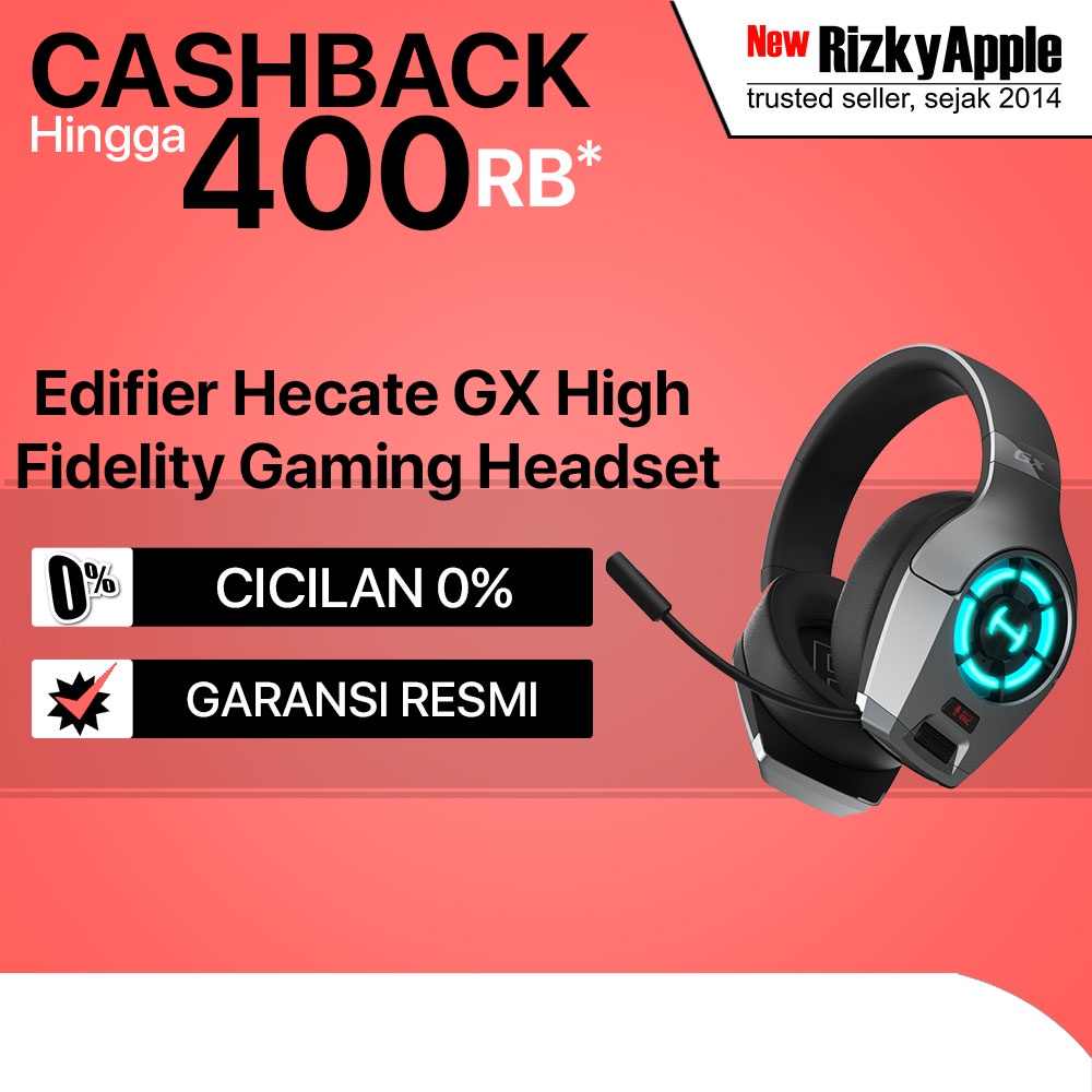 Jual Edifier Hecate GX High Fidelity Gaming Headset with Microphone Resmi | Shopee Indonesia