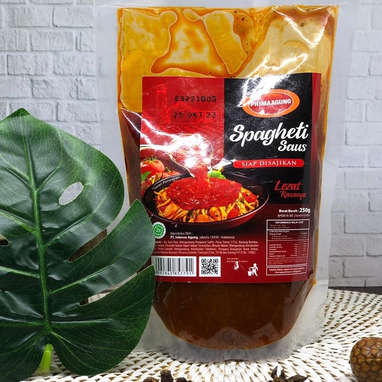 Jual Prima Agung Saos Spaghetti 250 g | Shopee Indonesia