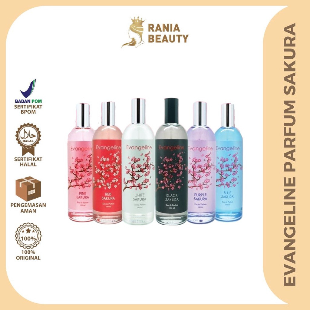 Jual Evangeline Parfum Sakura ~ Rania Beauty | Shopee Indonesia