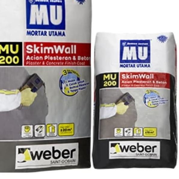 Jual MU200 - Mortar Utama MU 200 Acian Plesteran & Beton 20KG / 20 KG ...