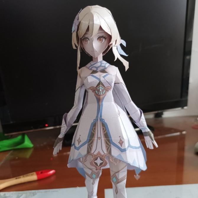 Jual Papercraft Lumine Genshin Impact (Complete) | Shopee Indonesia