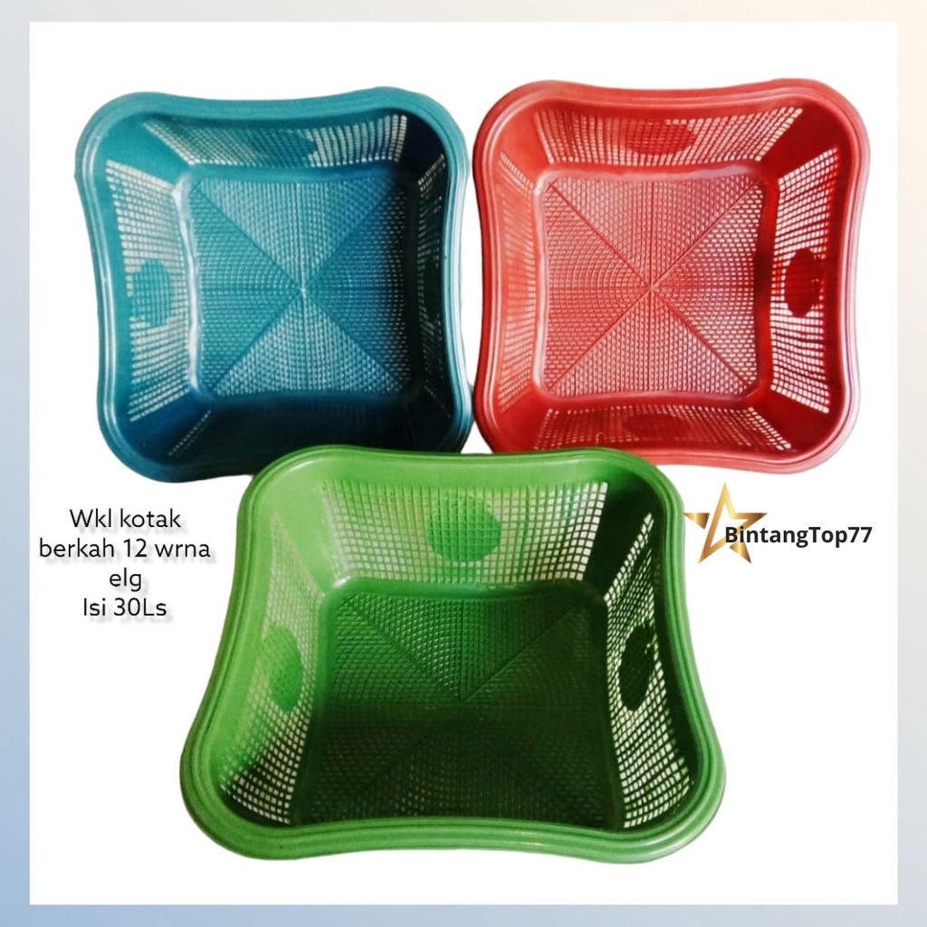 Jual [INSTANT ONLY] Wakul Plastik Segi Berkah | Wakul / Bakul Plastik ...