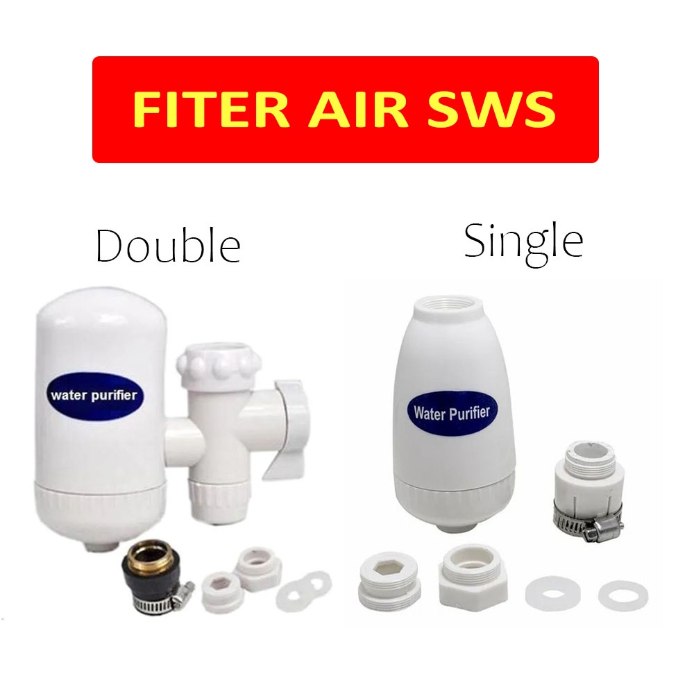 Jual SWS Water Purifier SWS SINGLE / DOUBLE / REFILL Filter Air Kran ... Jual SWS Water Purifier SWS SINGLE / DOUBLE / REFILL Filter Air Kran ...