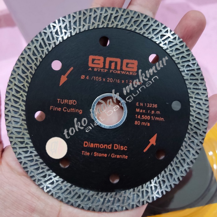 Jual BMB Diamond Wheel Batik Turbo 4 Inch Mata Pisau Potong Keramik ...