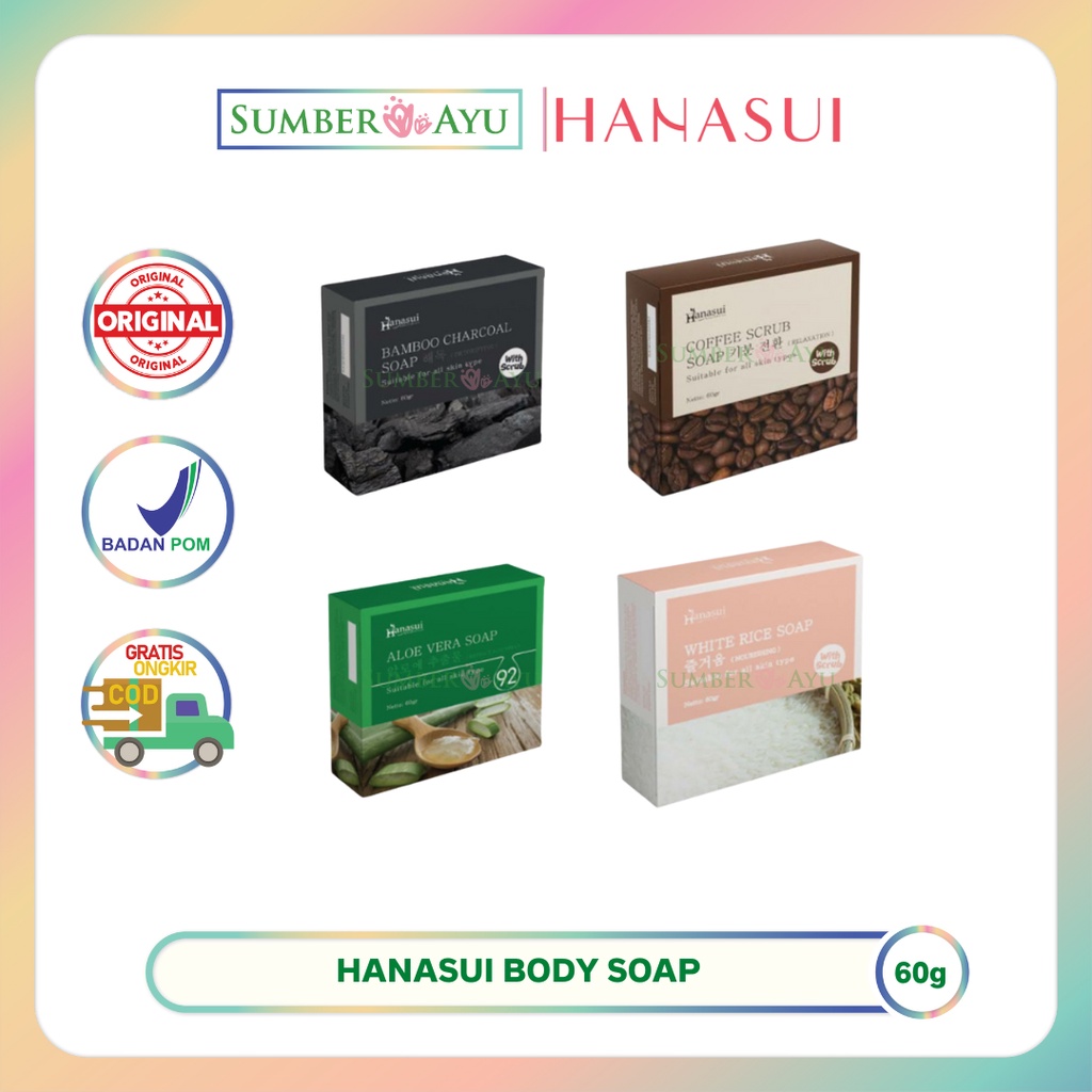 Jual Hanasui Soap (Sabun Mandi ) | Shopee Indonesia