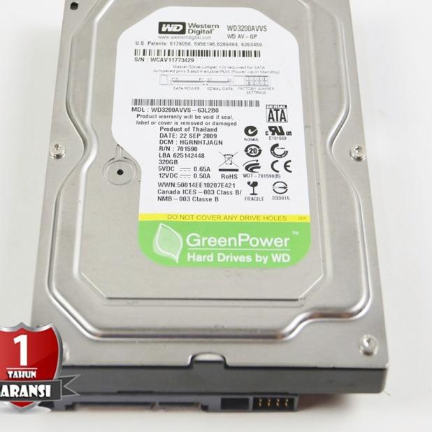 Jual WDC 320GB Western Digital Caviar - Hardisk PC 3.5" | Shopee Indonesia