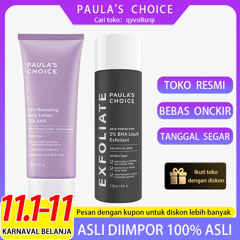 Jual PAULA'S CHOICE - SKIN PERFECTING 2% BHA Liquid Exfoliant 118ml - Weightless Body Treatment ...