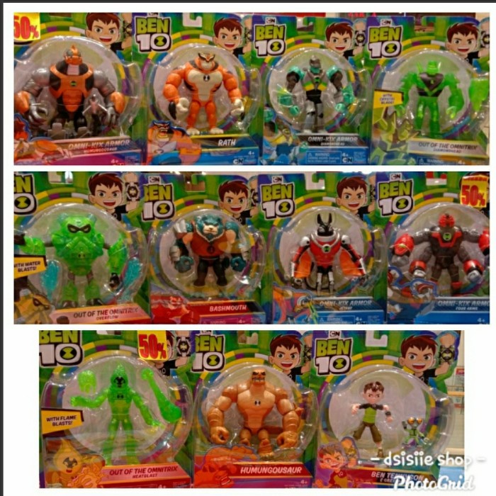 Jual Mainan Figure Ben 10 Collection Original / Ben ten Figure (Satuan ...