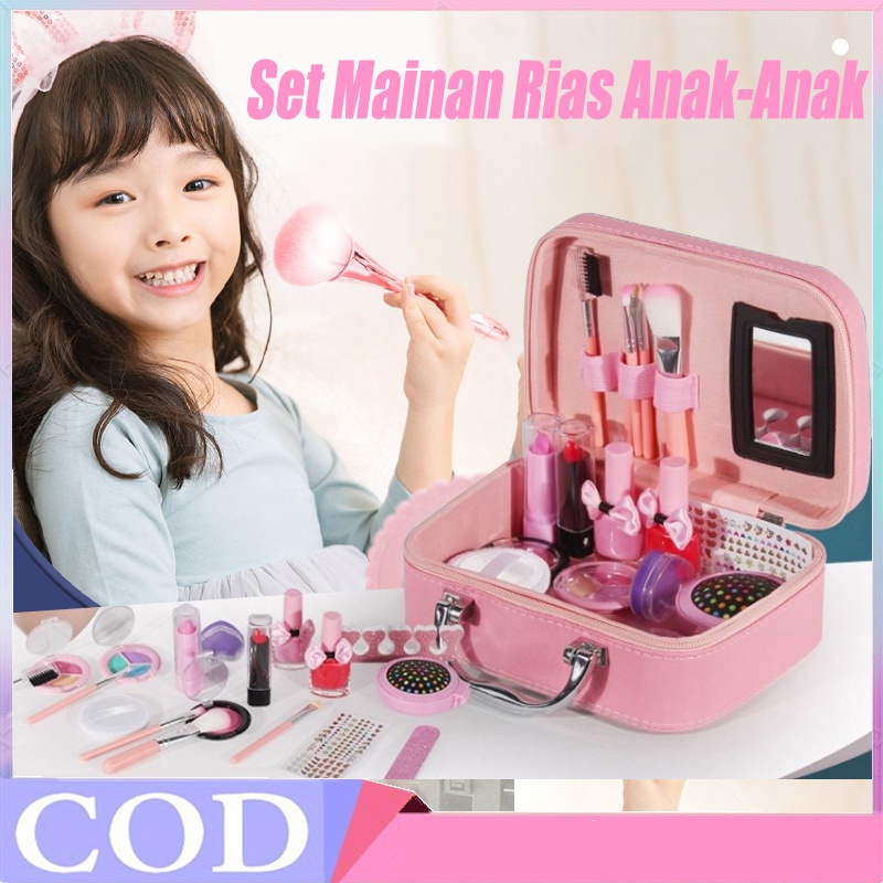 Jual Mainan Make up set Bag Children pretend plays make up kit set ...