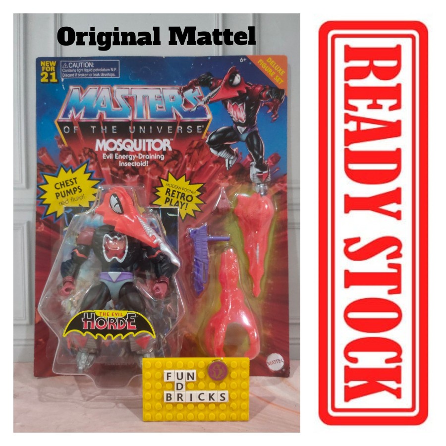 Jual Masters Of The Universe Mosquitor Evil Energy Original Mattel ...