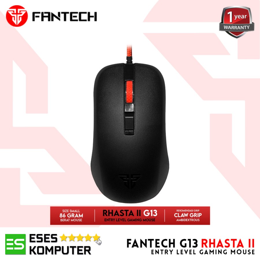 Jual Mouse Fantech G13 G-13 Rhasta II Pro - Gaming - Optical - RGB ...