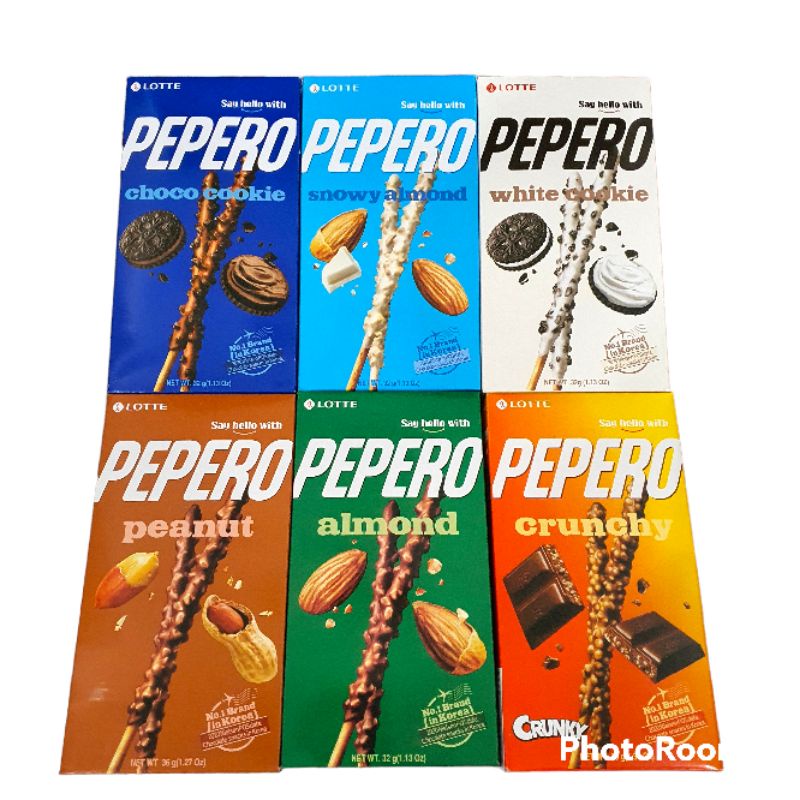 Jual LOTTE PEPERO STICK COKLAT ALL VARIANT 32GR | Shopee Indonesia