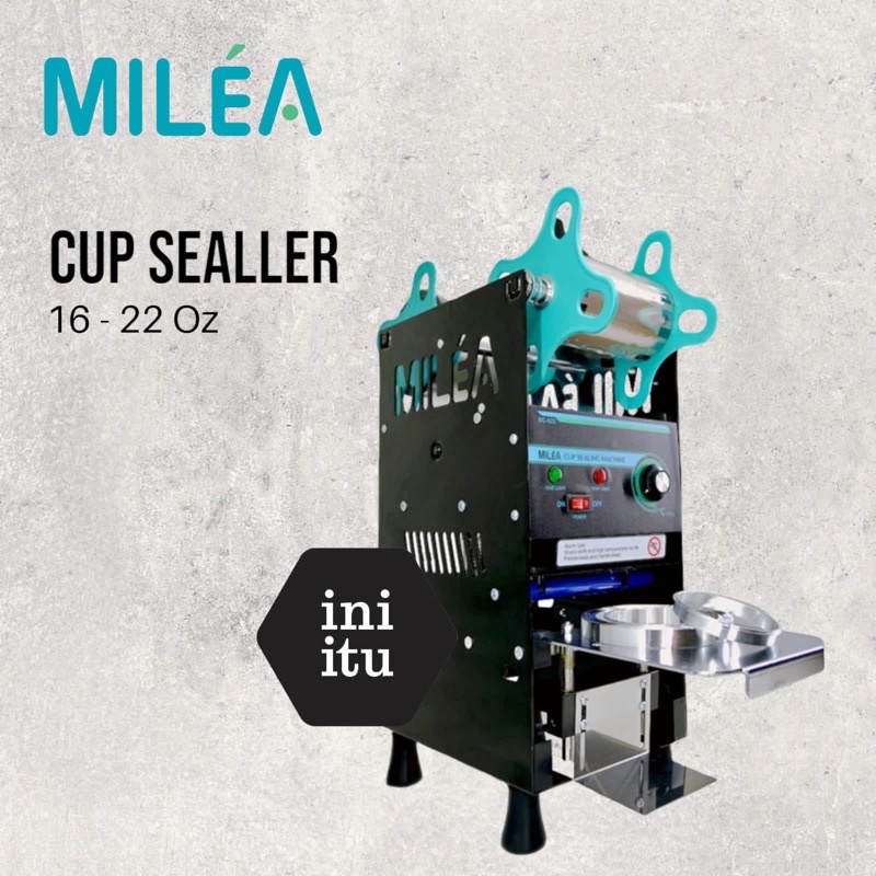 Jual [ Milea ] Milea Premium Manual Cup Sealer Mesin Press Gelas High ...