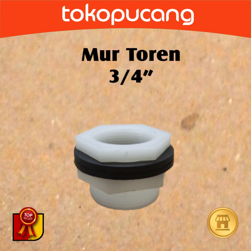 Jual Mur Toren 3/4" Vlok Ring Mur Tandon Vault Ring Torren Verlop Toren ...
