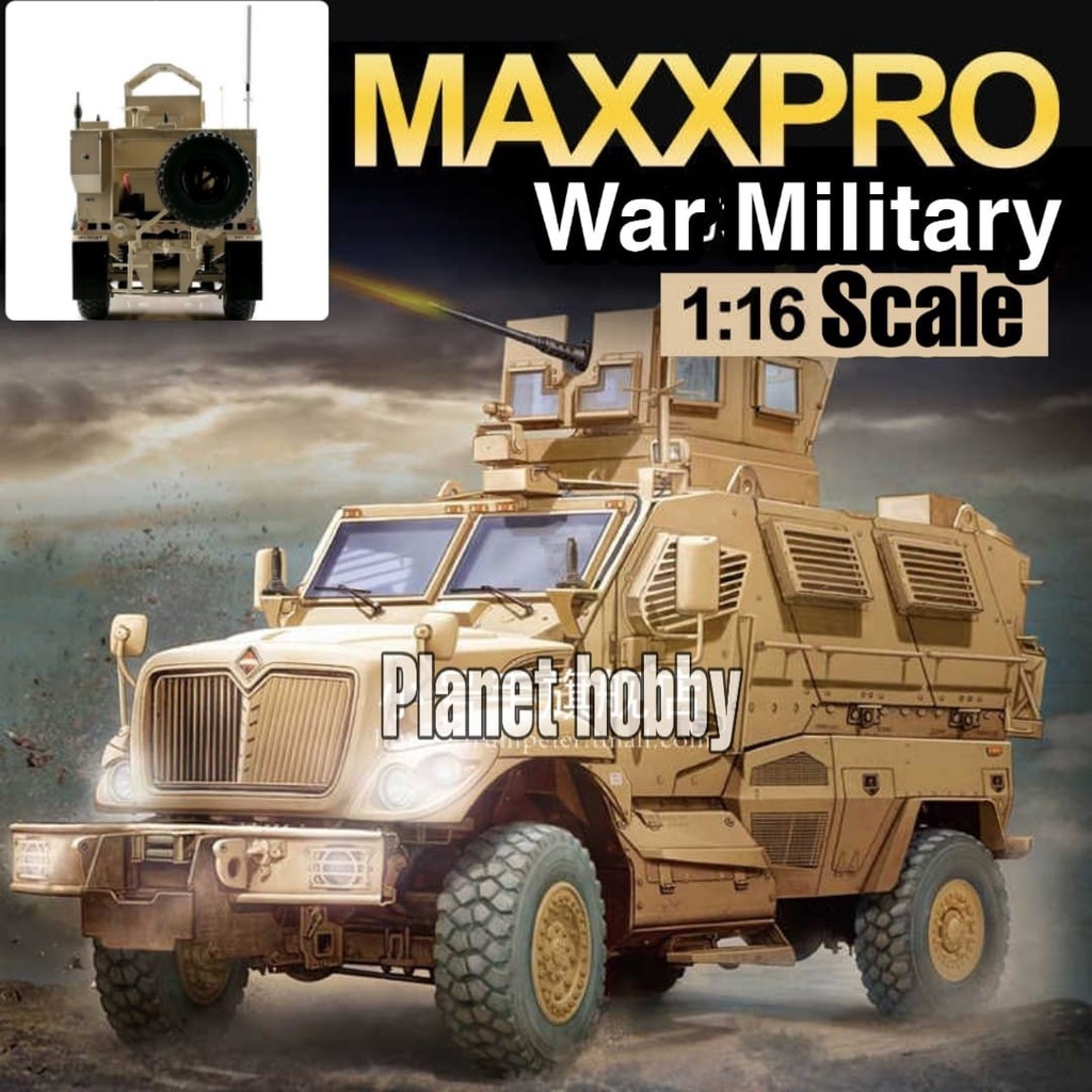 Jual Rc Militer War Car WSN 1/16 US MaxxPro Mainan MRAP Militer RC Car ...