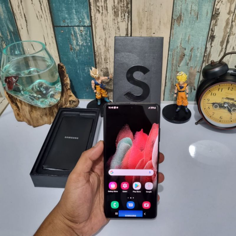 Jual Handphone Hp Samsung S21 Ultra 5G 12/256 16/512 Second Seken Bekas ...