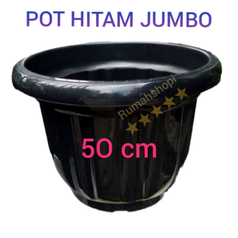 Jual Pot plastik ukuran 50 cm pot bunga pot tanaman pot plastik pot ...