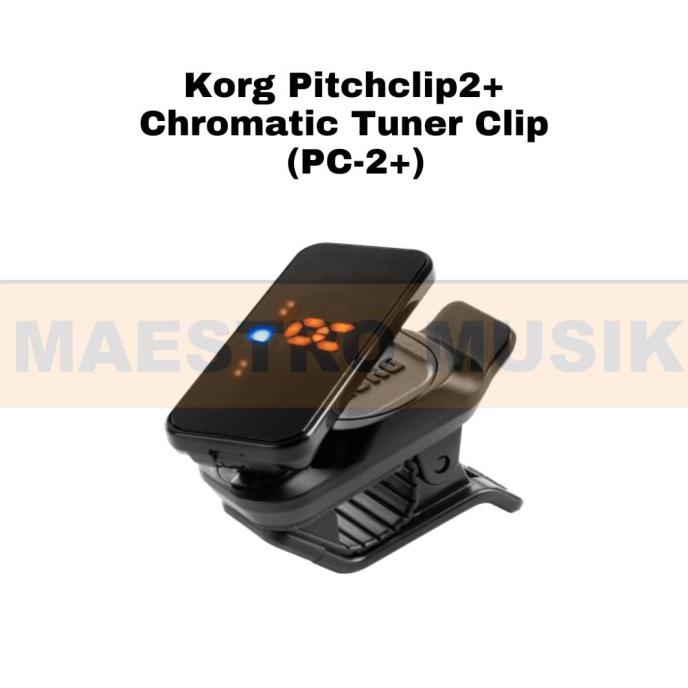 Jual Korg Pitchclip 2+ Chromatic Clip On Tuner ( Pc 2+ ) | Shopee Indonesia