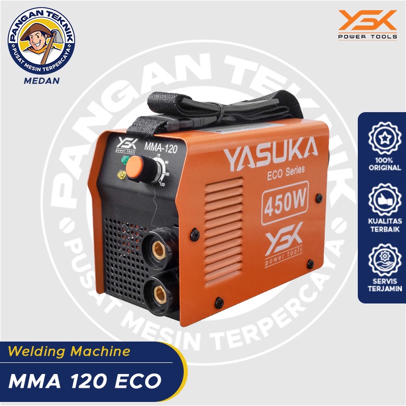 Jual Mesin Las Listrik | Welding Machine Yasuka MMA-120 Eco Series ...