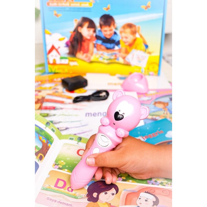 Jual Mainan Genius Boy (talking book, knowledgeable pen, a sound ...