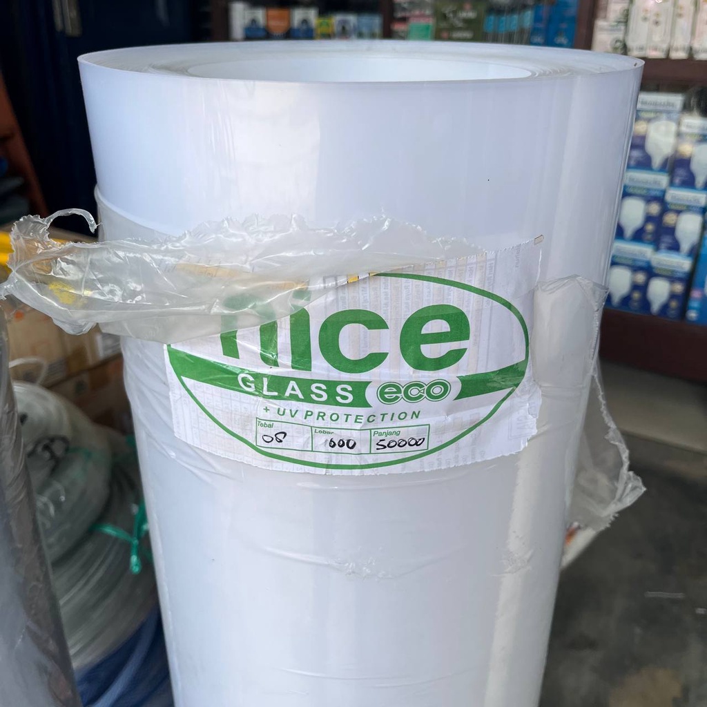 Jual PLAT PLASTIK FIBER PAGAR TEBAL 0.8MM + UV PROTECTION , TINGGI 1 ...