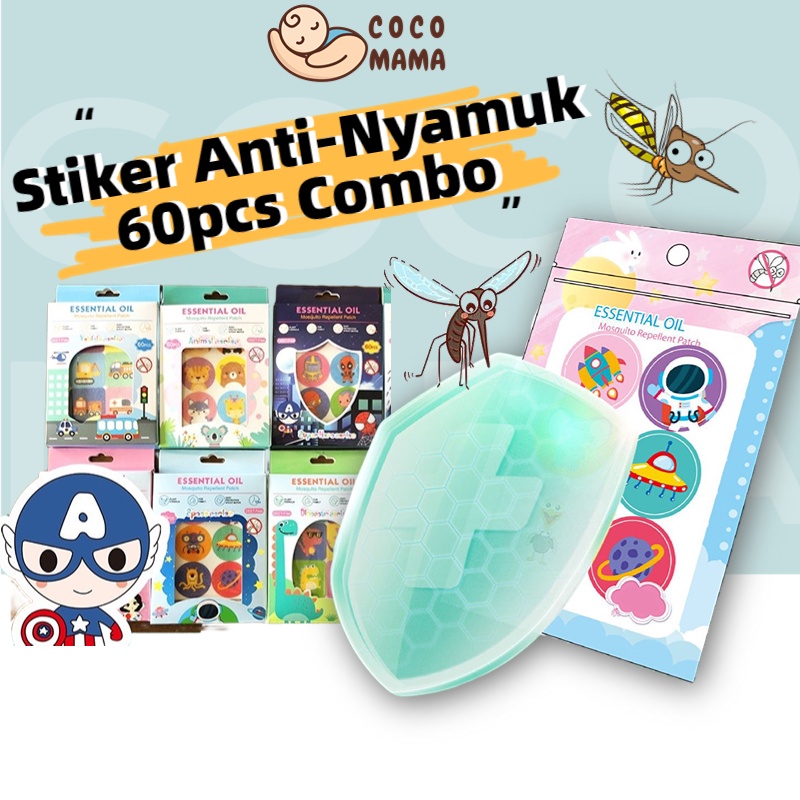 Jual Stiker Anti Nyamuk Patch Wangi Minyak Telon Aman Untuk Anak ...