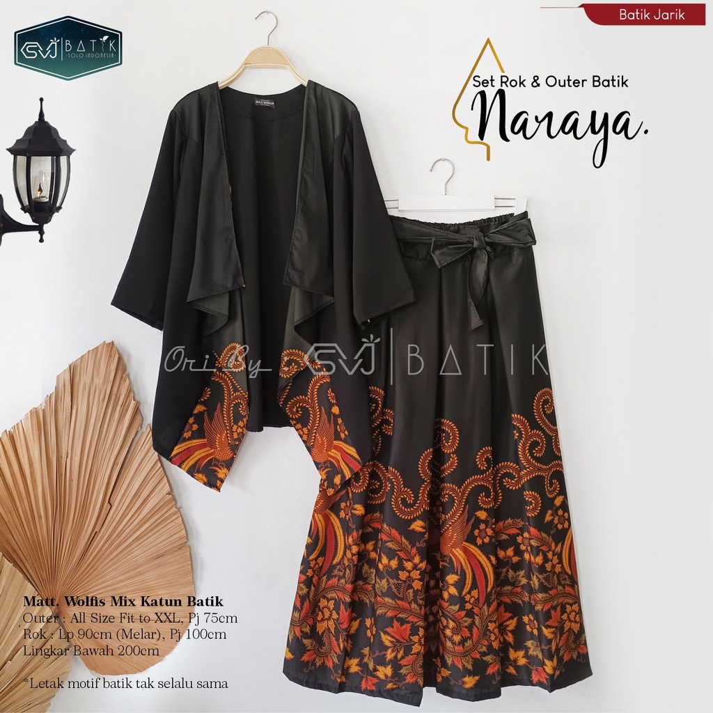 Jual KEBAYA BATIK WANITA MODERN FASHION KONDANGAN SET ROK OUTER ...