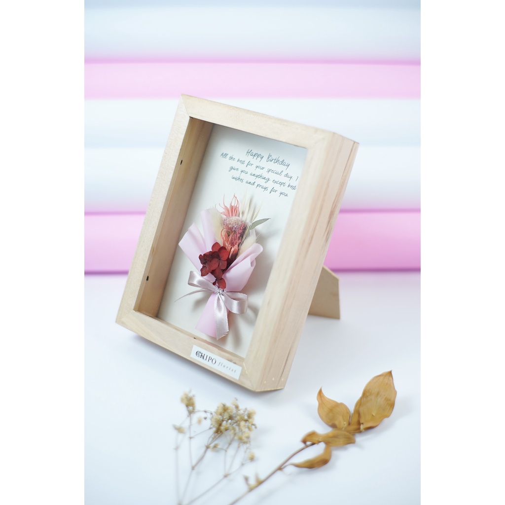 Jual Pop Up Classical 5r Bingkai Buket Bunga Special Gift Frame 5r