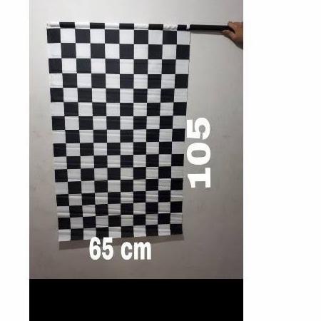 Jual BENDERA START FINISH / START FLAG/ BENDERA LOMBA | Shopee Indonesia
