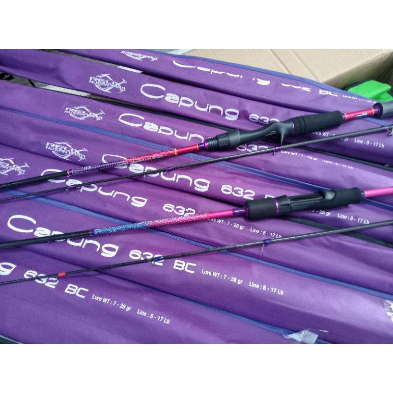 Jual JORAN RELIX CAPUNG 632 SPINING DAN BC CAPUNG UNGU | Shopee Indonesia