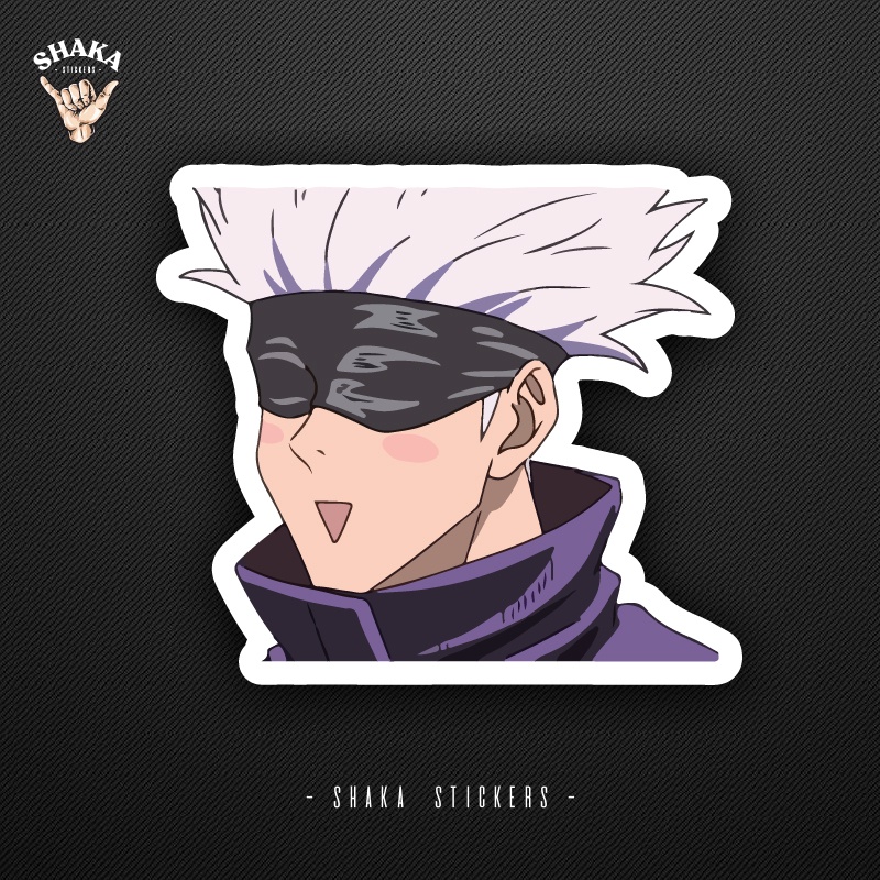 Jual Stiker Anime gojo Satoru Anime jujutsu Kaisen Lucu Murah Anime ...