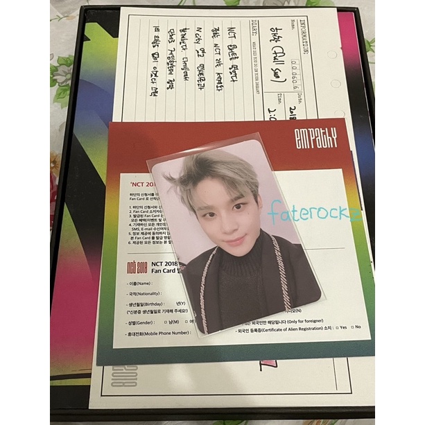 Jual Album NCT Empathy Fullset PC Jungwoo | Shopee Indonesia