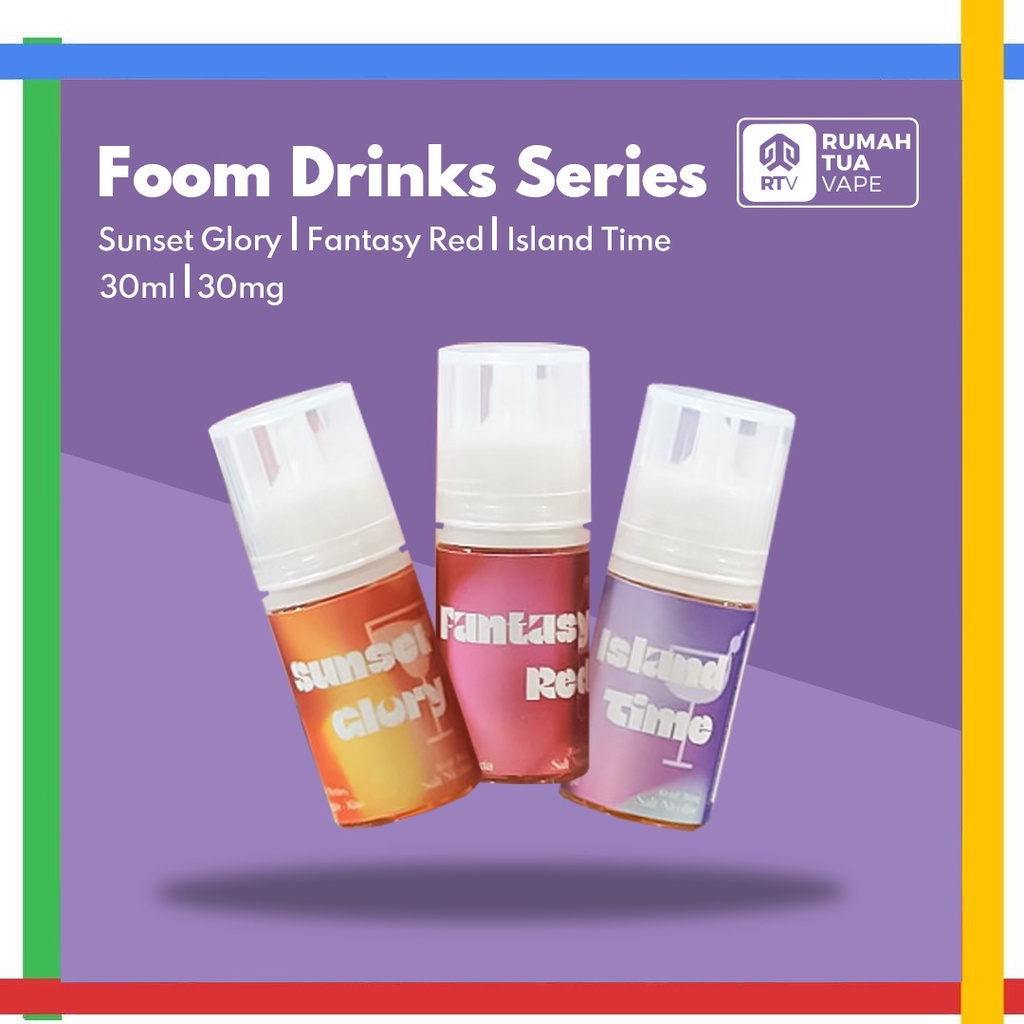 Jual FOOM DRINKS SERIES SALTNIC 30MG 30ML PREMIUM LIQUID VAPE | Shopee Indonesia