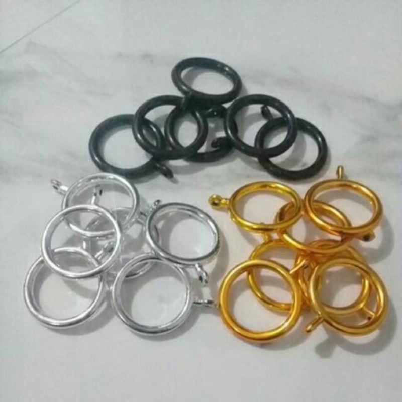 Jual 10pcs cicin ring gorden/ring pipa korden/cicin rel + kawat S ...
