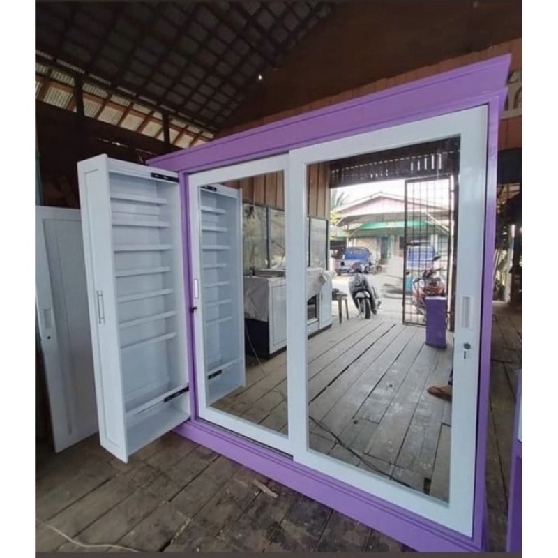 Jual Lemari Pakaian HPL Kaca Jumbo | Shopee Indonesia
