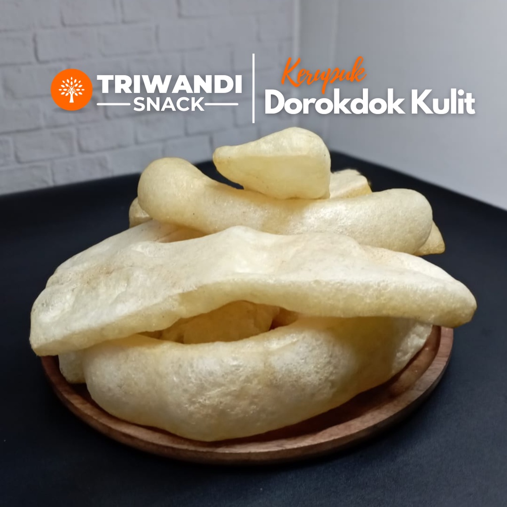 Jual Kerupuk Kulit Dorokdok Panjang Asin 50 - 100 gr TRIWANDI SNACK ...