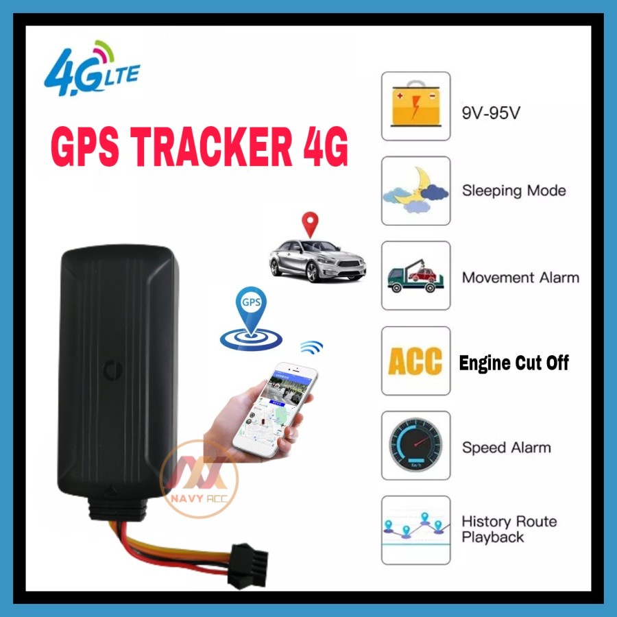 Jual NS - GPS TRACKER 4G LTE MOBIL / MOTOR ENGINE CUT OFF P09 | Shopee Indonesia