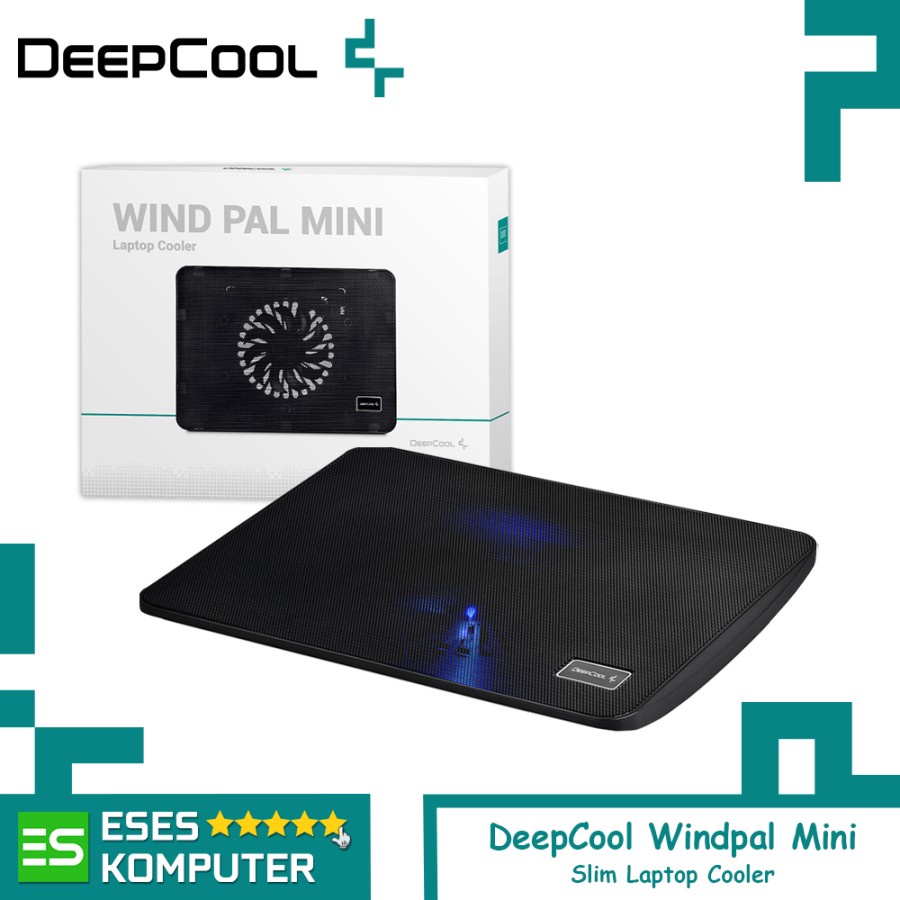 Jual Cooling Pad DeepCool WINDPAL MINI N-110 | 1X 140mm Fan | Laptop ...